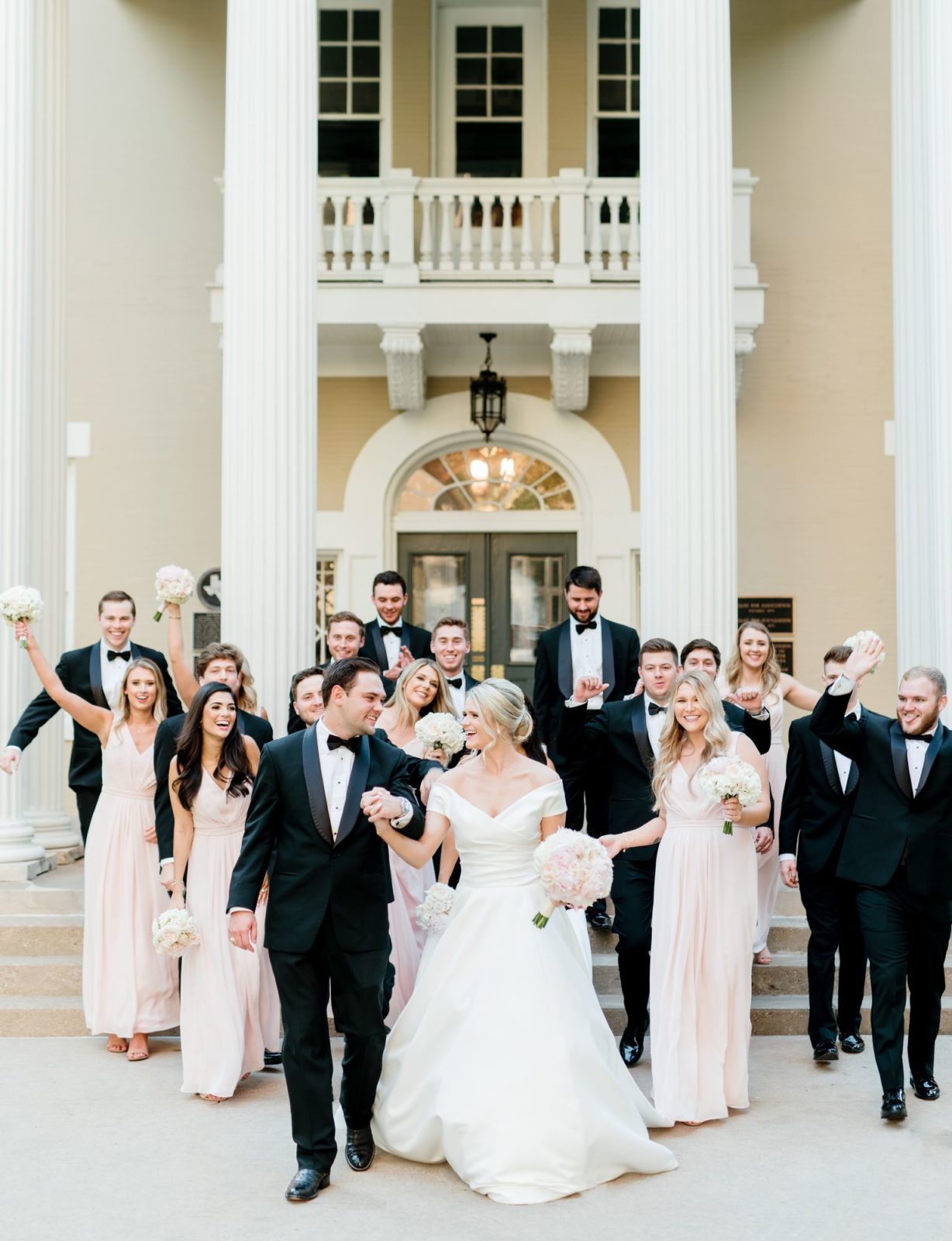 A Blush Pink Wedding at the Arts District Mansion - Pop Parties
